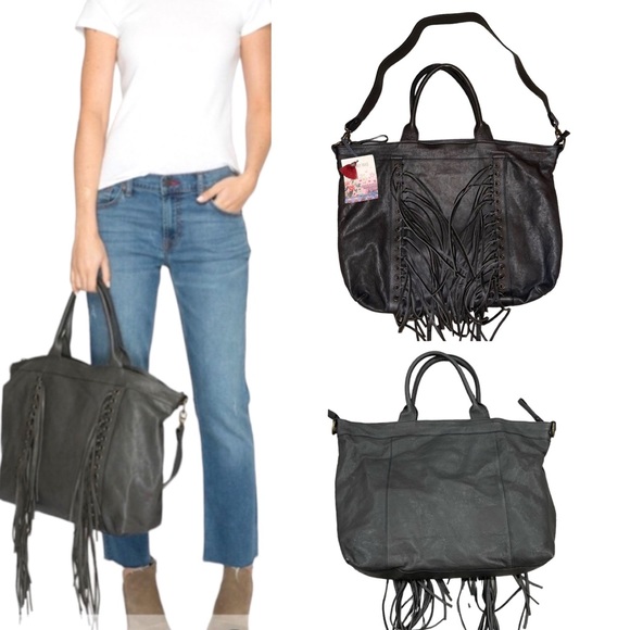 Johnny Was | Bags | Nwt Johnny Was Ariana Italian Leather Fringed Tote ...